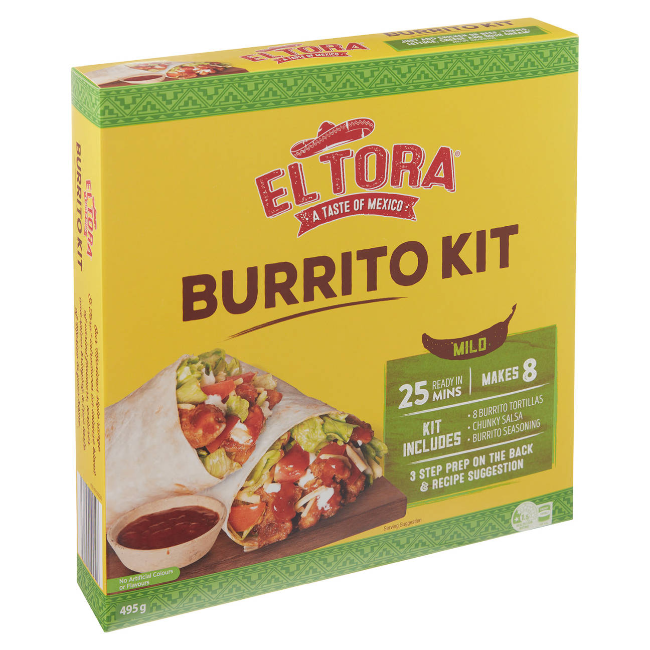 Mexican Burrito Kit 495g
