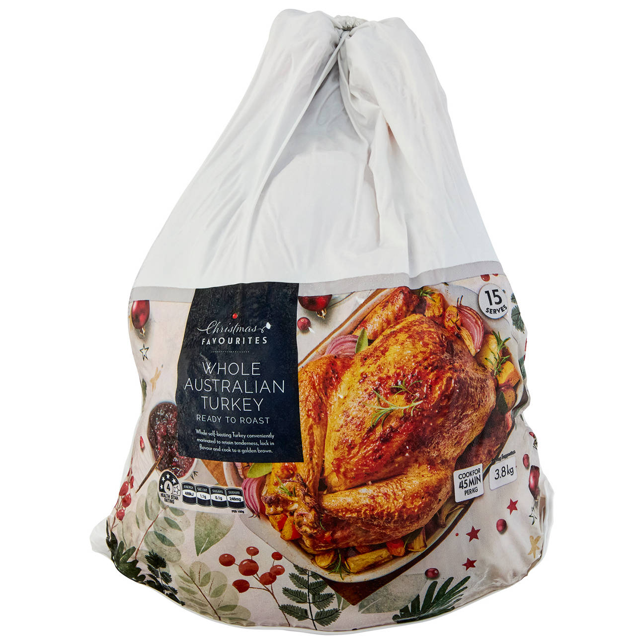 Whole Australian Turkey 3.8kg