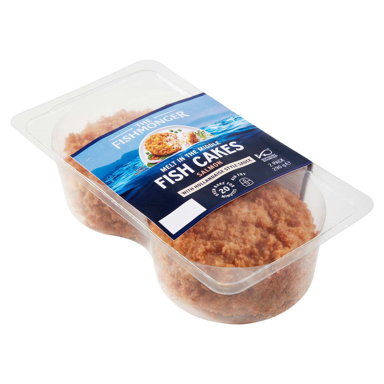 Melt in the Middle Fish Cakes Salmon & Hollandaise 2 Pack 290g