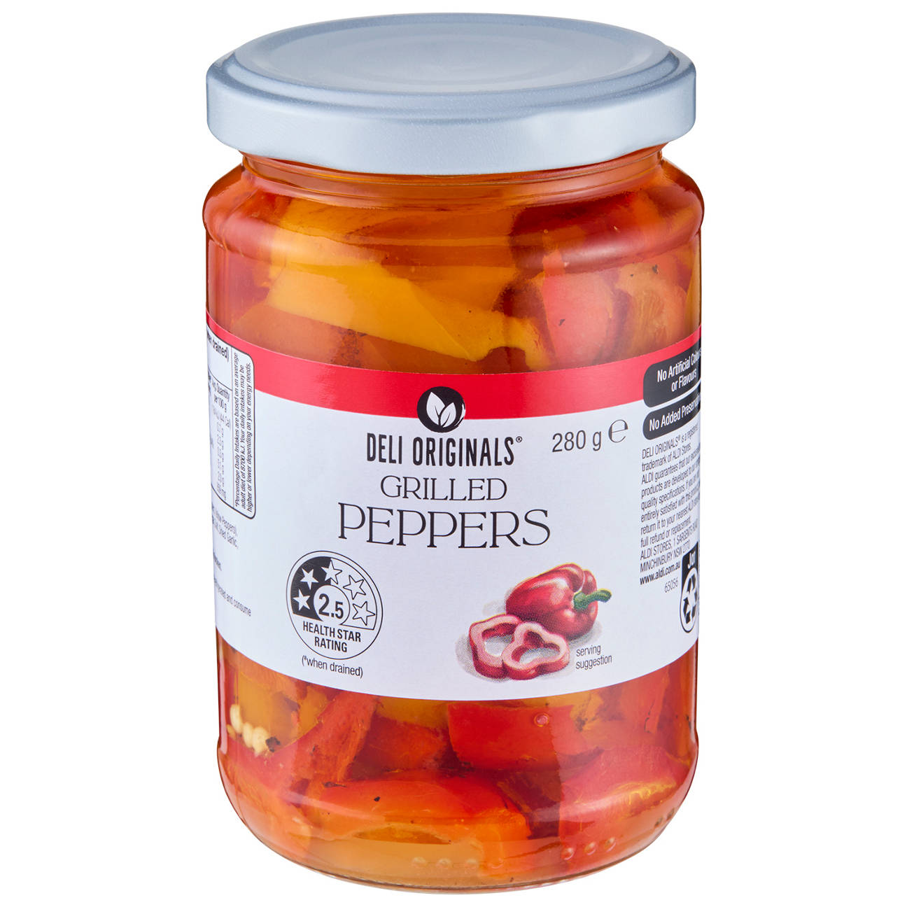 Grilled Peppers 280g