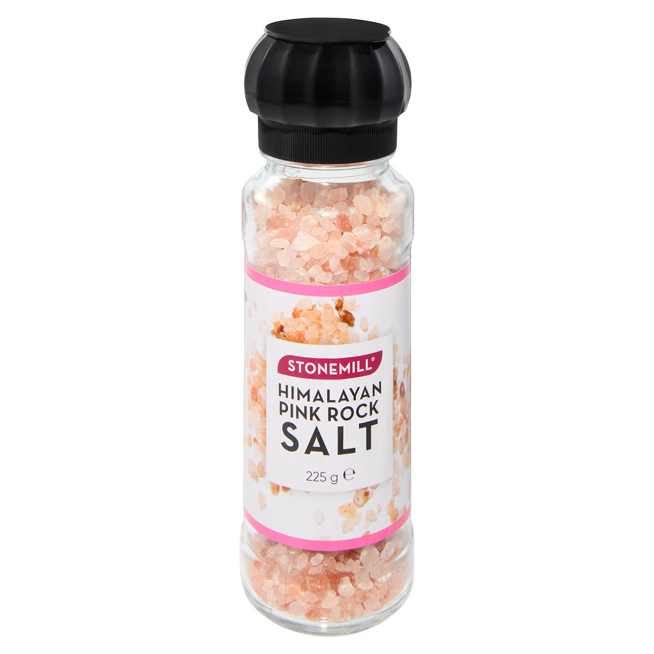 Himalayan Pink Rock Salt Grinder 225g
